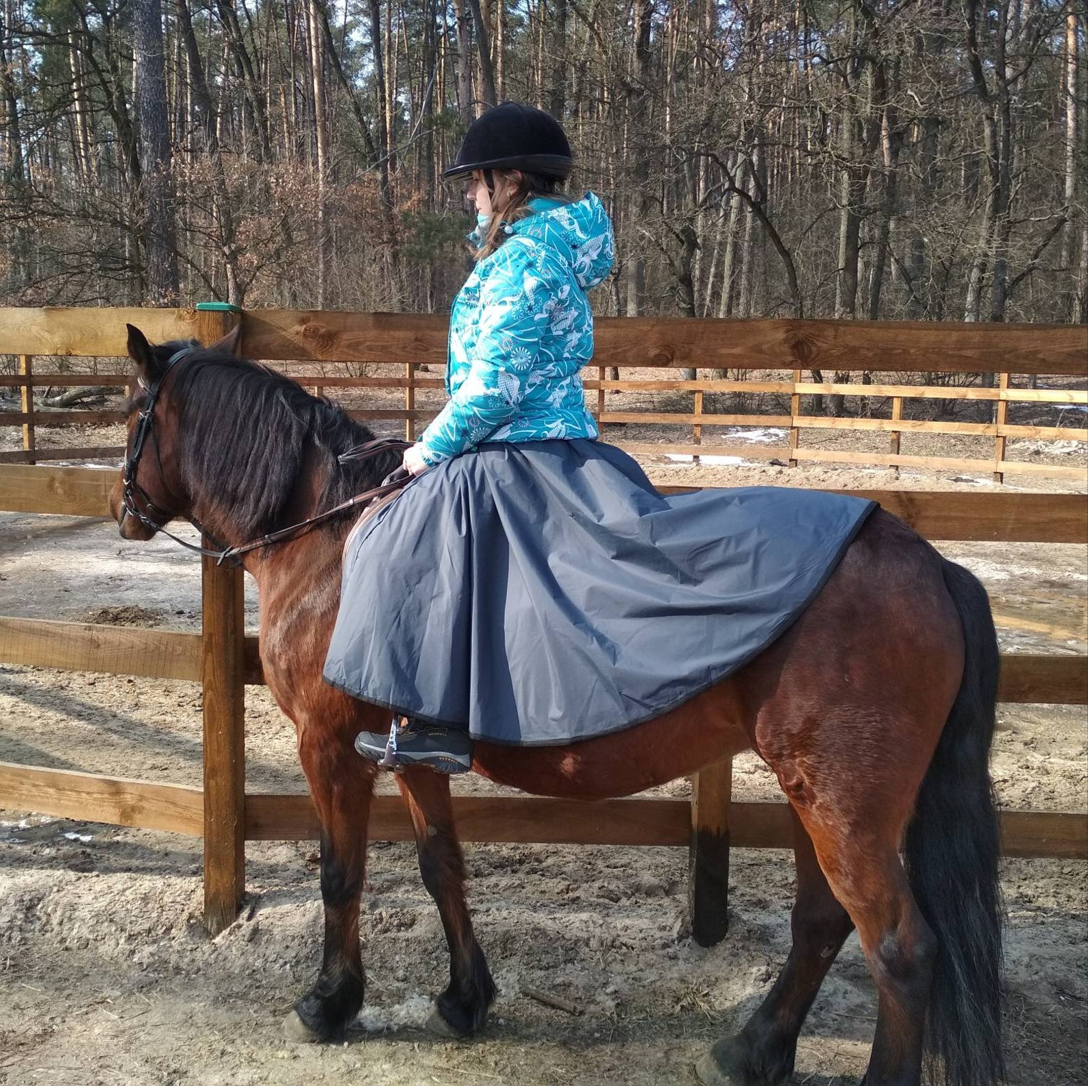 Rain Riding Skirt Waterproof Riding Gear Equestrian Gift | Etsy