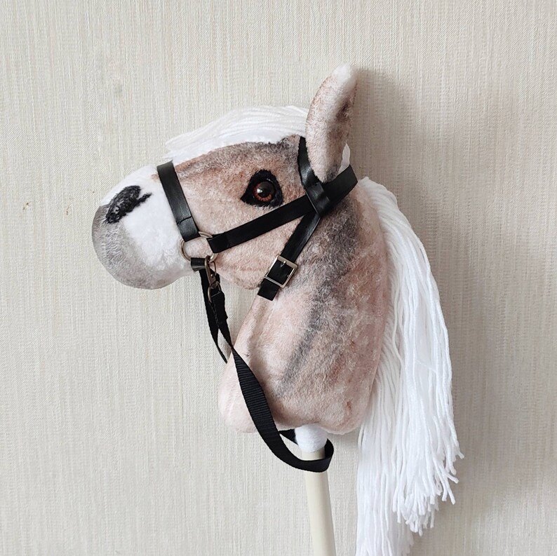 Realistic Stick Hobby Horse With Bridle for Kids From 3 Years - Etsy