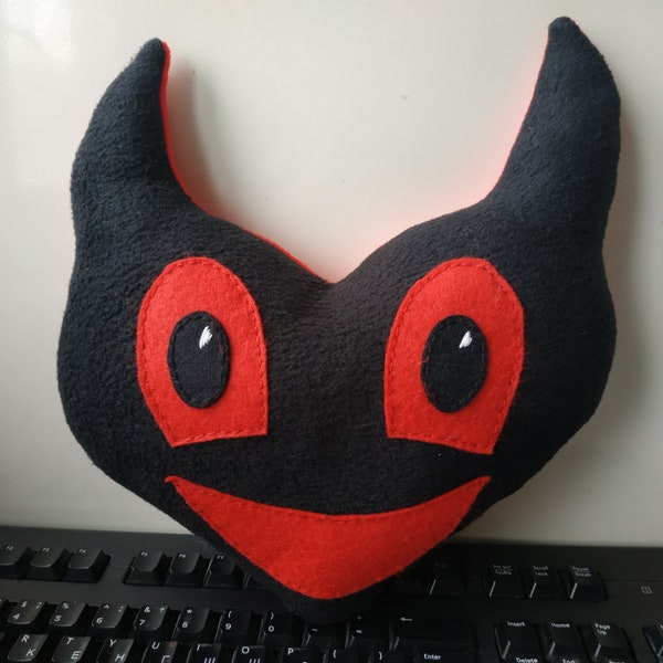 Devil Emoji Pillow - Etsy
