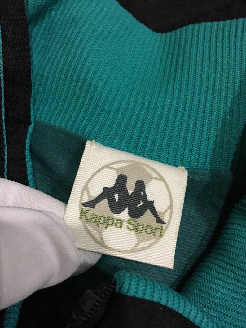 Rare Item!! Vintage KAPPA Jacket Italia League Title Juventus F.C A.C ...