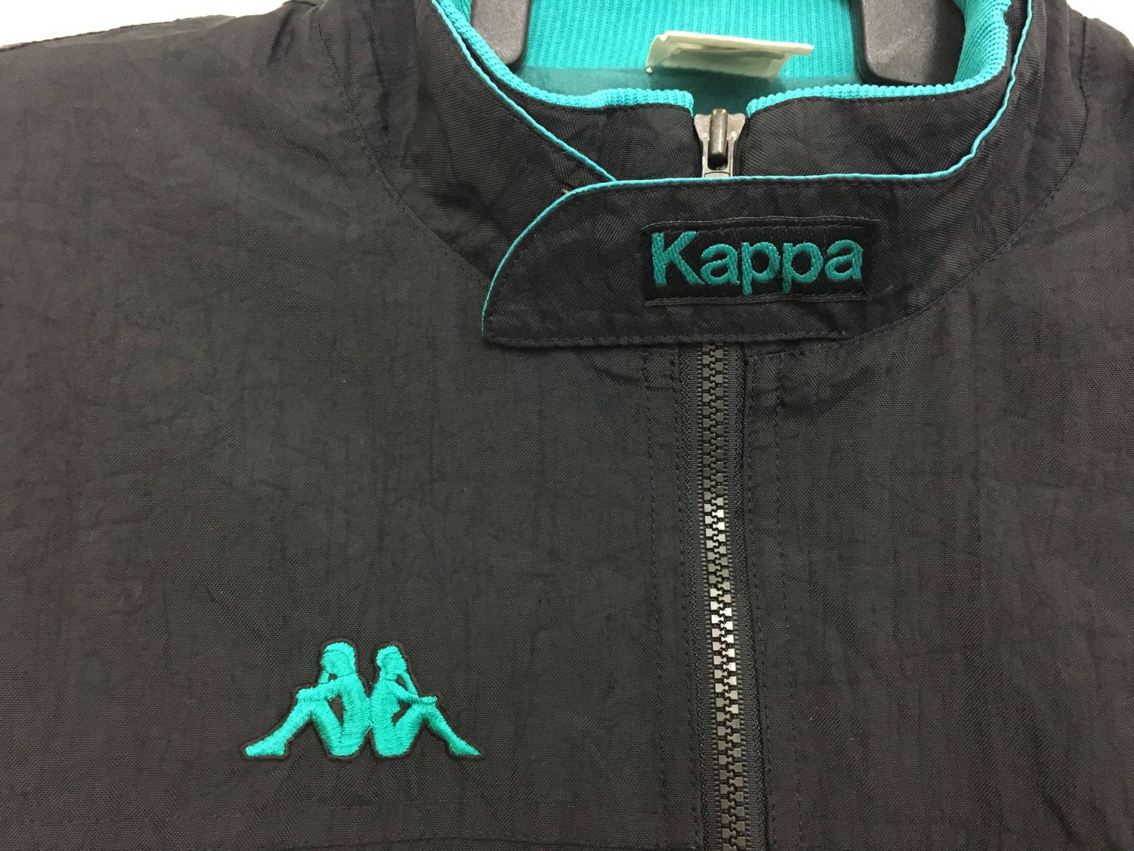 Rare Item!! Vintage KAPPA Jacket Italia League Title Juventus F.C A.C ...