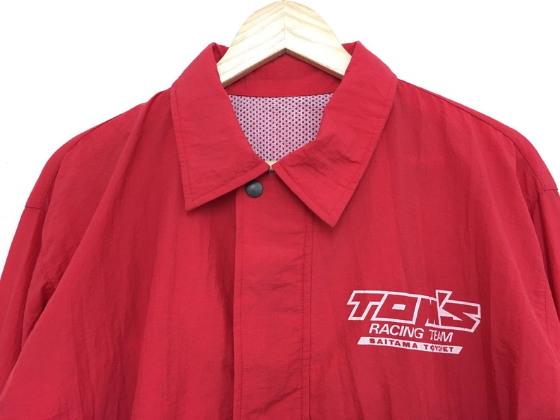Rare Vintage TOM'S RACING Windbreaker Jacket Big Logo | Etsy