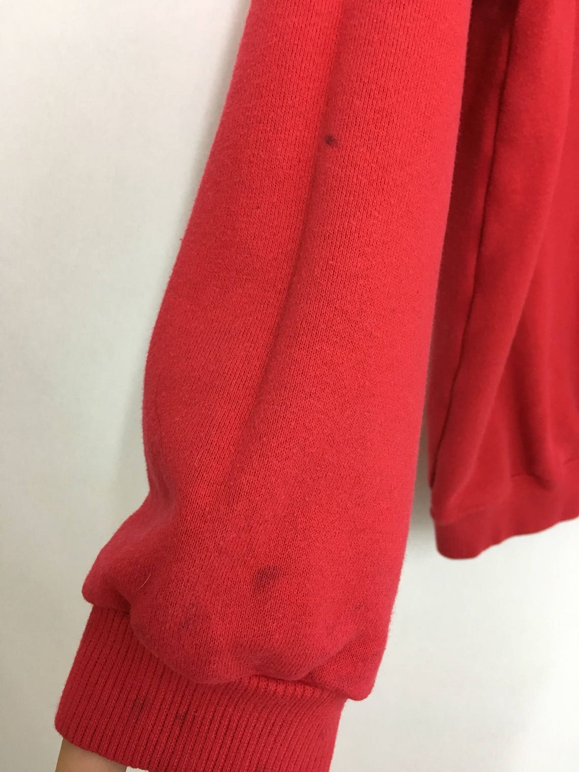 Rare Vintage MICKEY MOUSE Sweatshirt Red Color Size 160 - Etsy