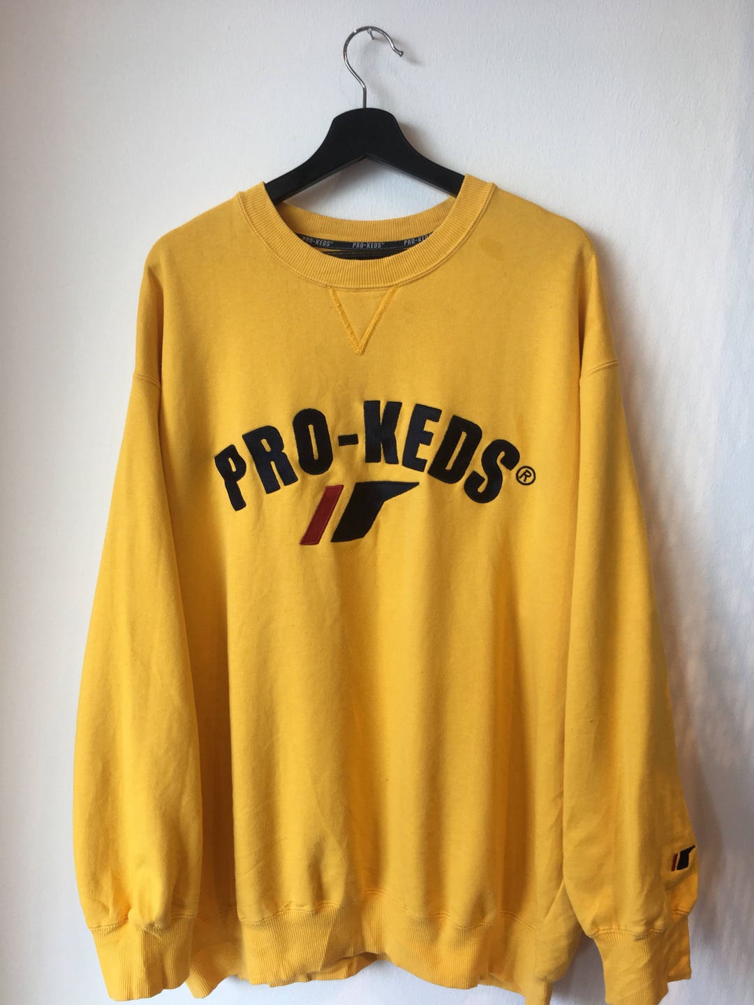 Vintage PRO-KEDS Sweatshirt Spellout Big Logo Crewneck 4L Size - Etsy