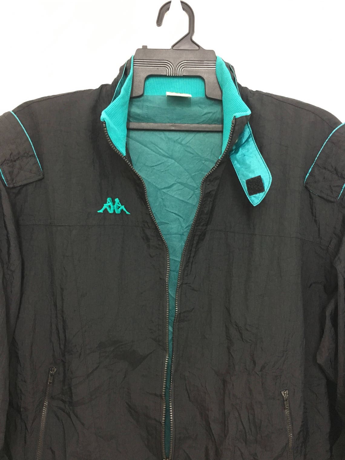 Rare Item!! Vintage KAPPA Jacket Italia League Title Juventus F.C A.C ...