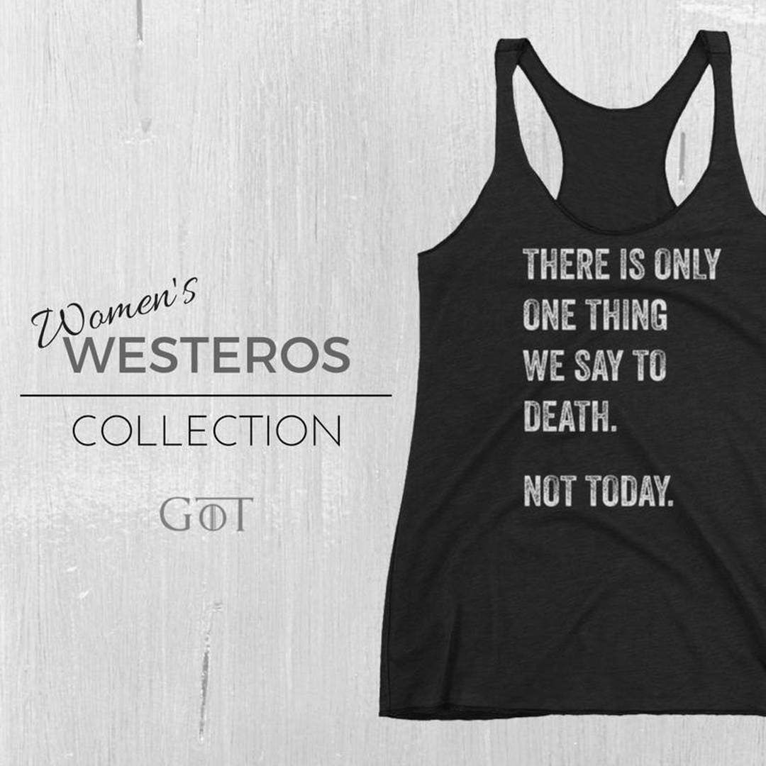 DEATH Tank Game of Thrones Inspired Women's Tank, Got Shirt, Arya Stark ...