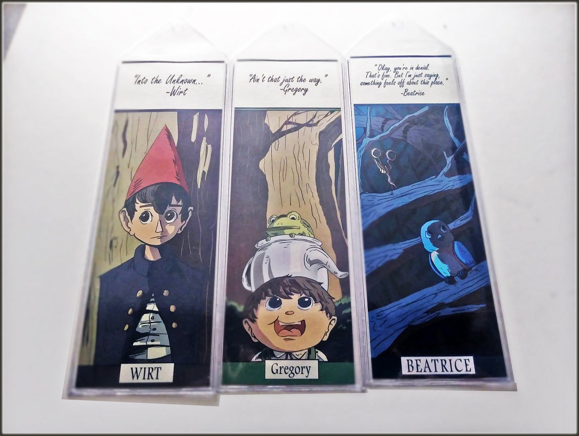 Over the Garden Wall Bookmark Volume 1 - Set of 6 - Etsy