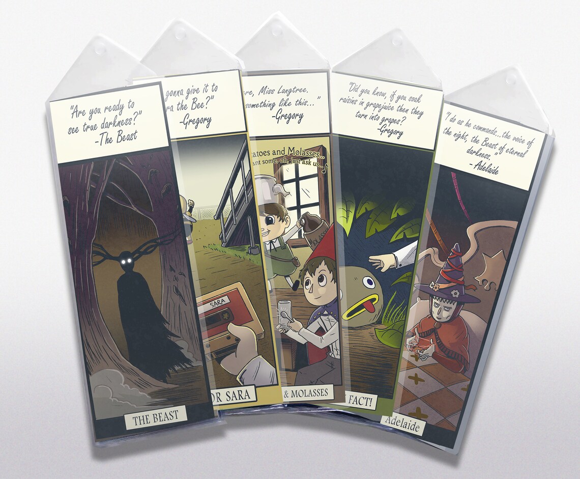 Over the Garden Wall Bookmark Volume 3 - Set of 5 - Etsy