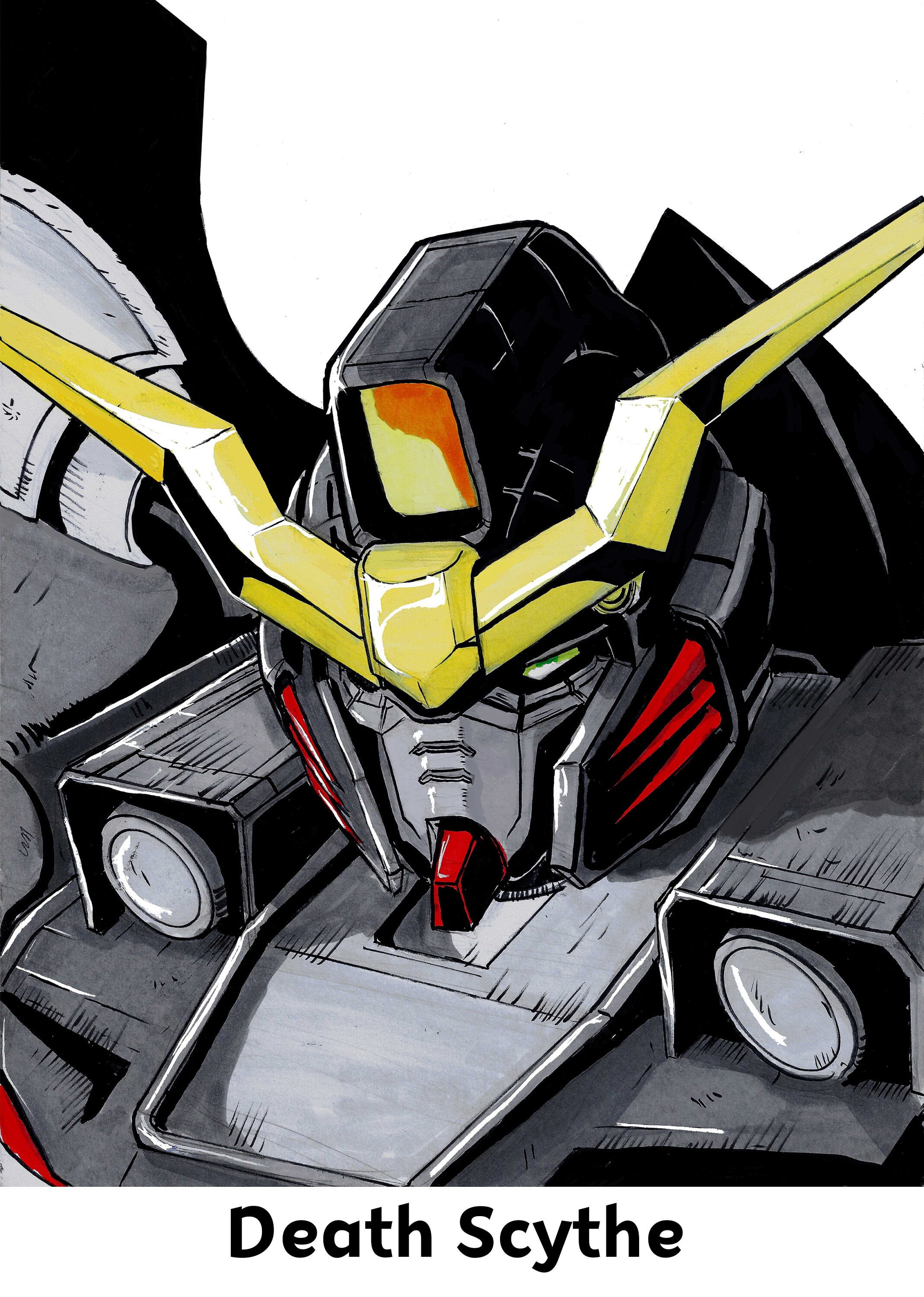 ENDLESS WALTZ Gundam Wing Art Print - Etsy