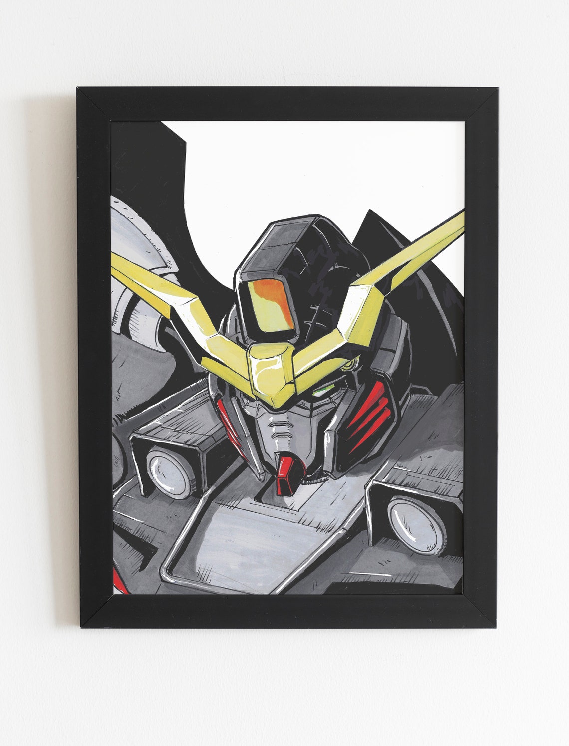 ENDLESS WALTZ Gundam Wing Art Print - Etsy