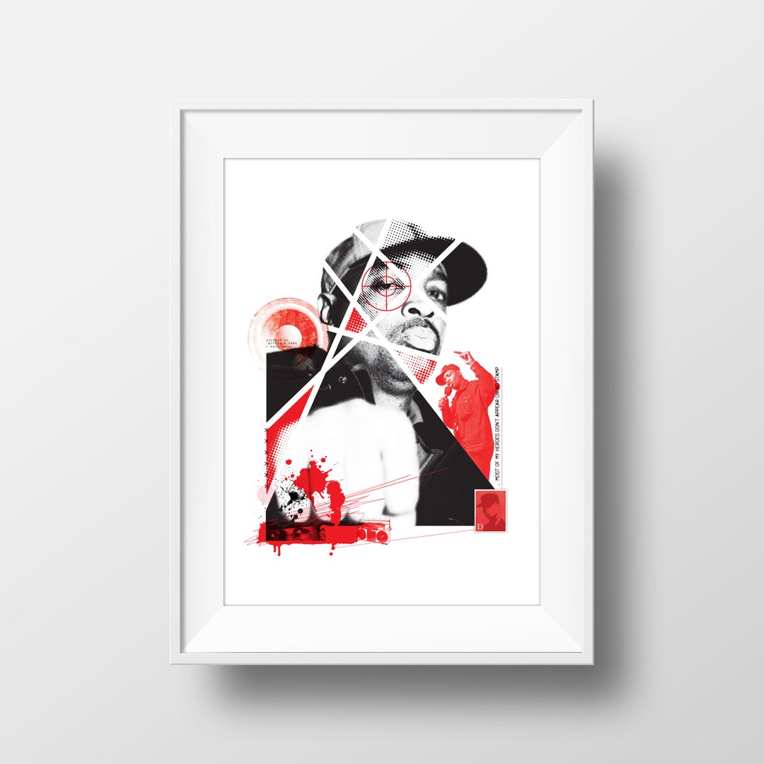 Public Enemy Chuck D Hip Hop Poster Graphic Art Print Wall Art A3 - Etsy