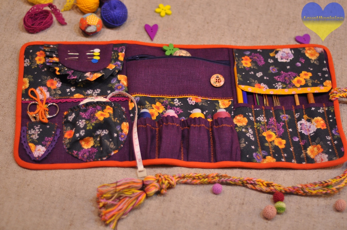 Knitting Case Kniting Organizer Waldorf Knit Knitting Bag | Etsy