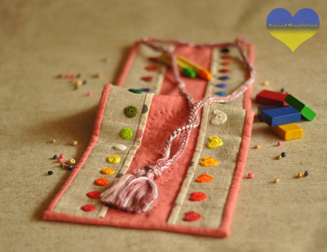 Crayon Case, Waldorf Crayon Roll, Crayon Storage, Buntstiftrolle ...