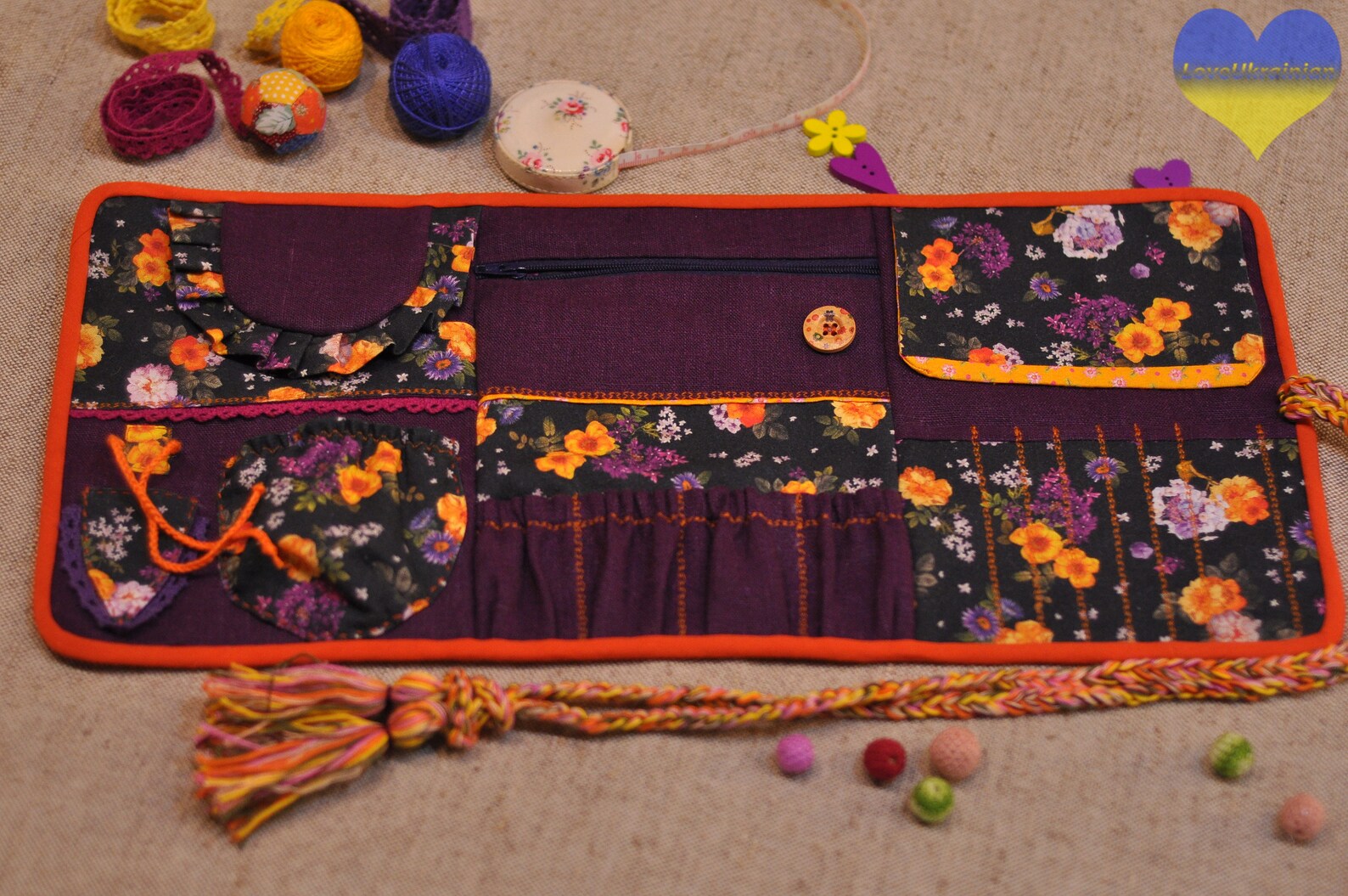 Knitting Case Kniting Organizer Waldorf Knit Knitting Bag | Etsy