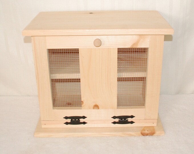 Unfinished Bread Box Plain. Measures 19 X 11 1/4 X - Etsy