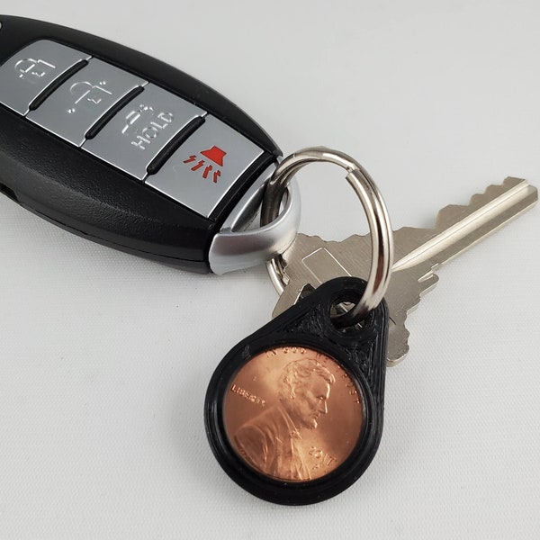 Lucky Penny Keychain - Etsy