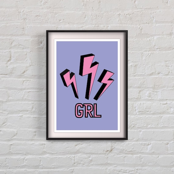 Smash the Patriarchy Feminist Art Print A5 Art Print - Etsy