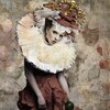 Art, Wall Décor, Steampunk, Woman, Victorian, Mercy Belle, Hat, Flower ...