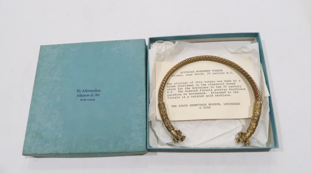 MMA 1977 Scythian Horsemen Torque Replica of the One in the State ...