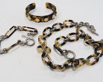 Tortoise Shell Cuff Bracelet - Etsy