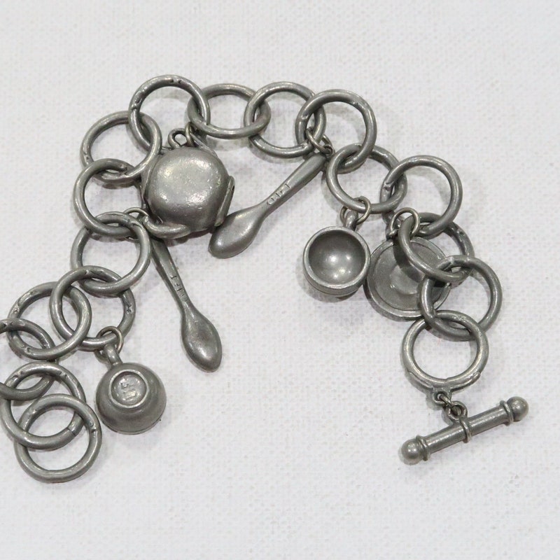 Pewter Bracelet - Etsy