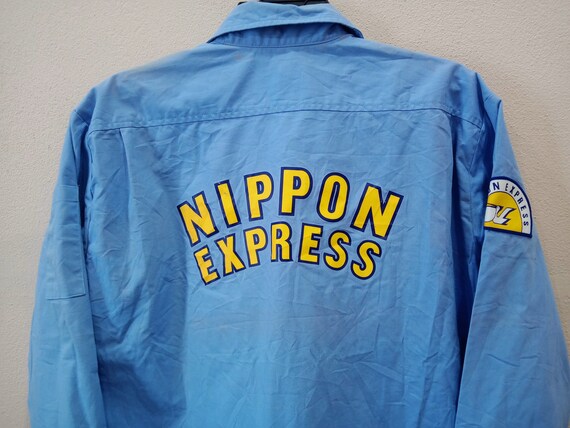 Vintage Nippon Express Global Logistics Service Blue … - Gem
