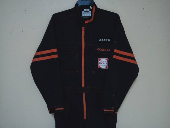 Vintage Corolla Sport Car Racing Team Overall Coveral… - Gem