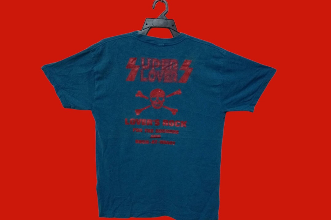 Vintage Super Lover Rock Japanese Brand Medium Mens T Shirt - Etsy