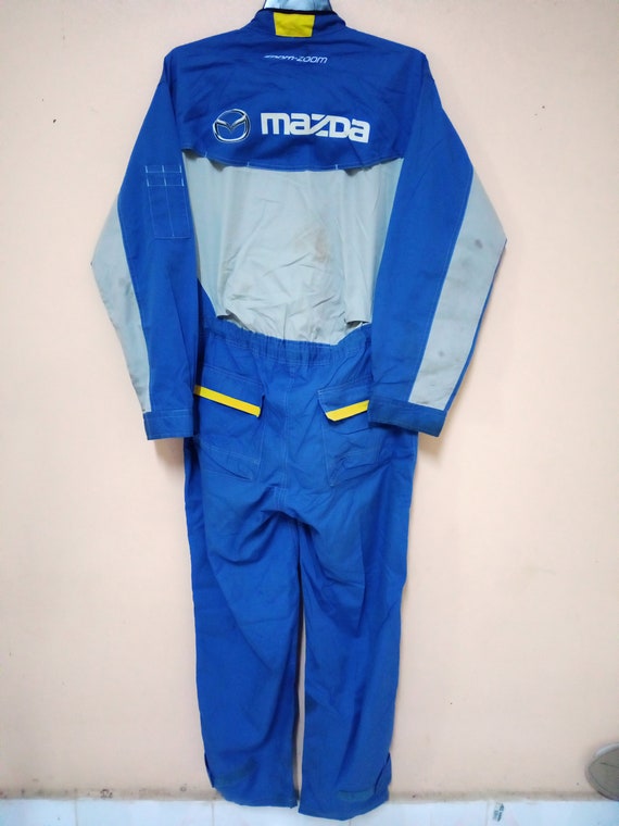 Vintage Mazda Sport Car Racing Team Overall Coveralls… - Gem
