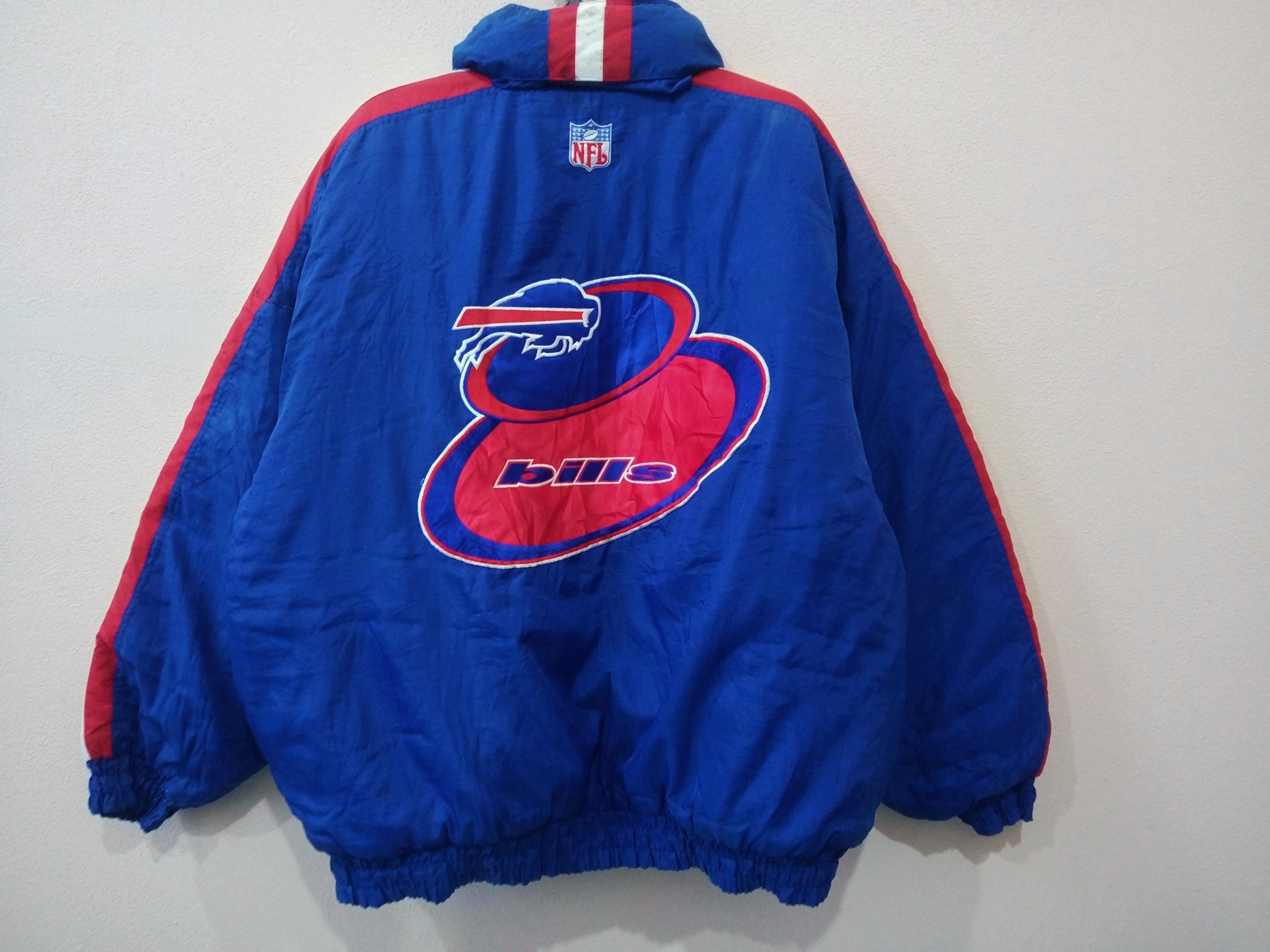 Vintage the Buffalo Bills American Football Blue Xlarge Jacket National ...