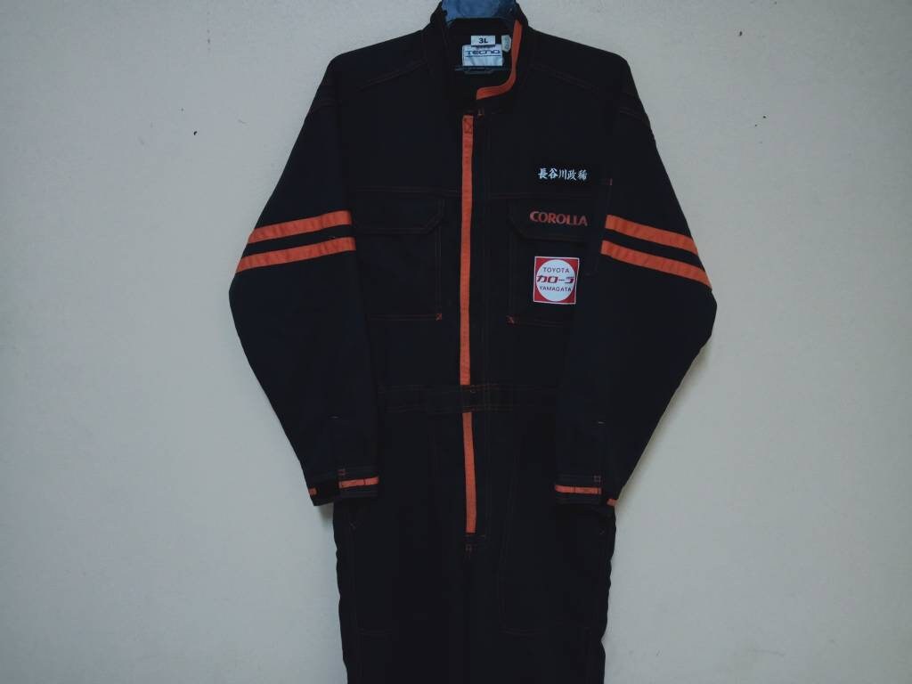 Vintage Corolla Sport Car Racing Team Overall Coveralls Motorsport Car ...