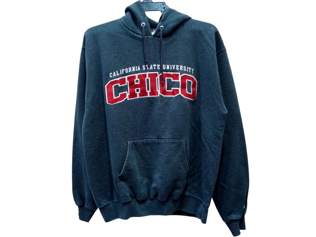 Vintage California State University Gray Medium Sweater Hoodie ...
