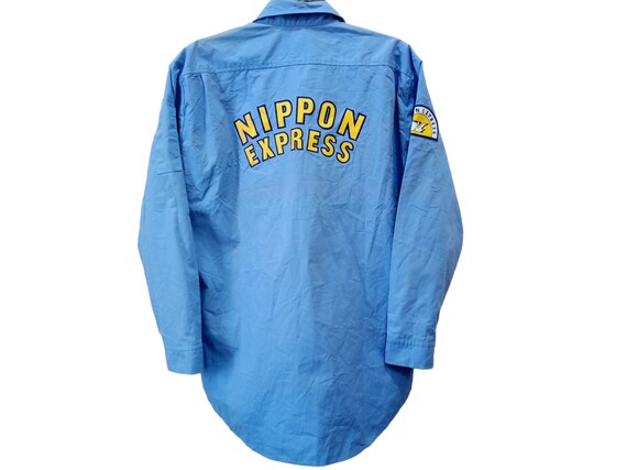 Vintage Nippon Express Global Logistics Service Blue … - Gem