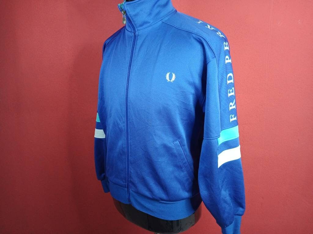 Fred Perry Zipper 90's Chaqueta Mediana Vintage Fred Perry - Etsy España