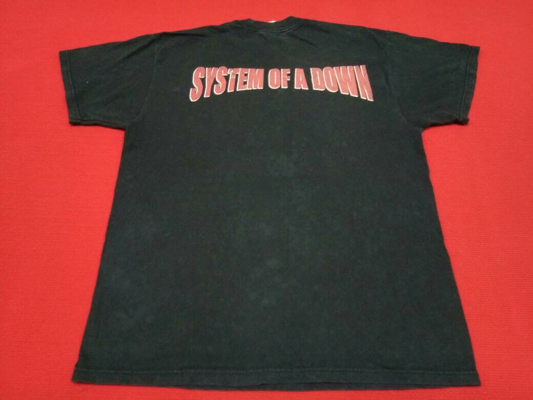 Vintage System of a Down Band T Shirt - Etsy Vintage System of a Down Band T Shirt - Etsy