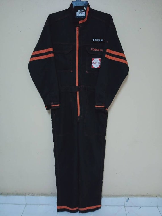 Vintage Corolla Sport Car Racing Team Overall Coveral… - Gem