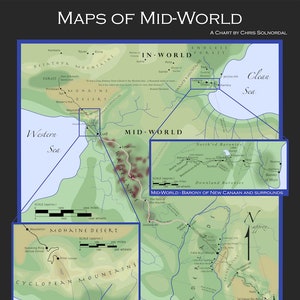 Maps of Mid-world small-a2 High Resolution Poster - Etsy