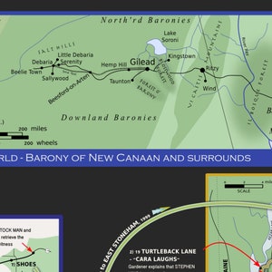 Maps of Mid-world and the Multiple Americas - High Resolution Poster - Etsy