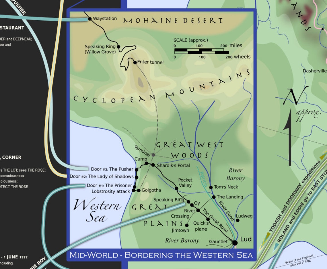 Maps of Mid-world and the Multiple Americas High Resolution Poster - Etsy