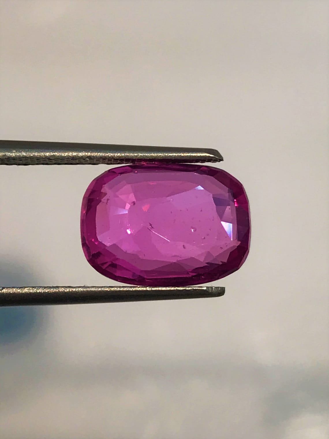 Natural PINK SAPPHIRE 4.45 Carats Rich Vivid Pink Color - Etsy UK