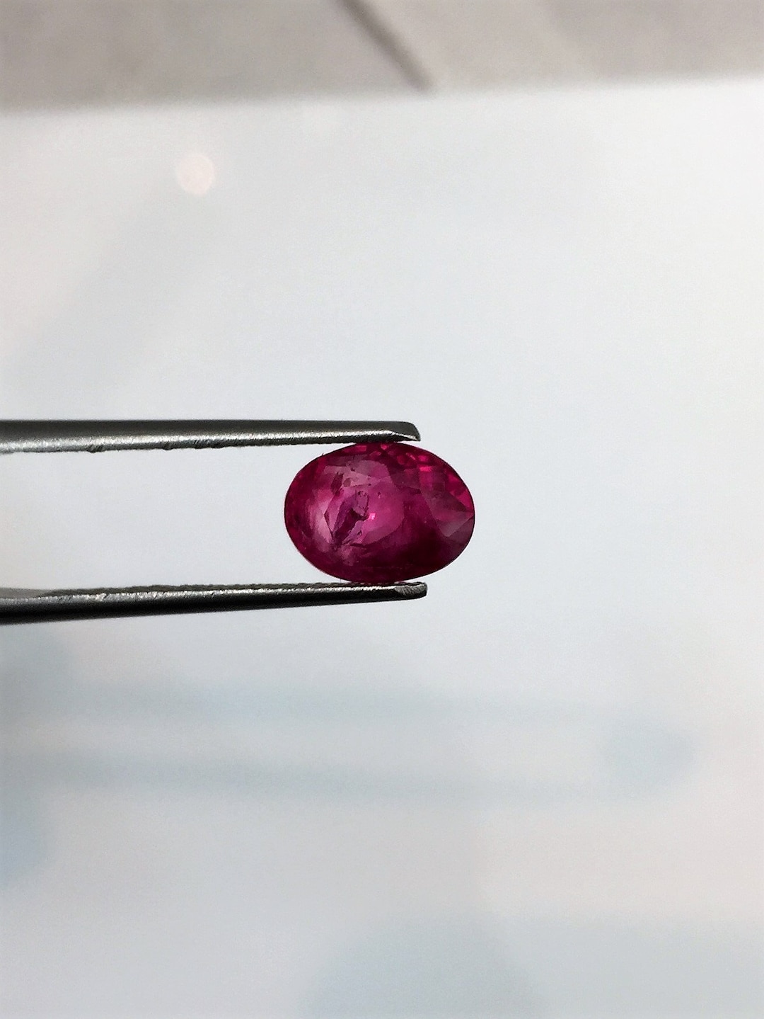 Natürlicher BURMA RUBIN | 2,75 Karat reiche lebendige rote Farbe ...