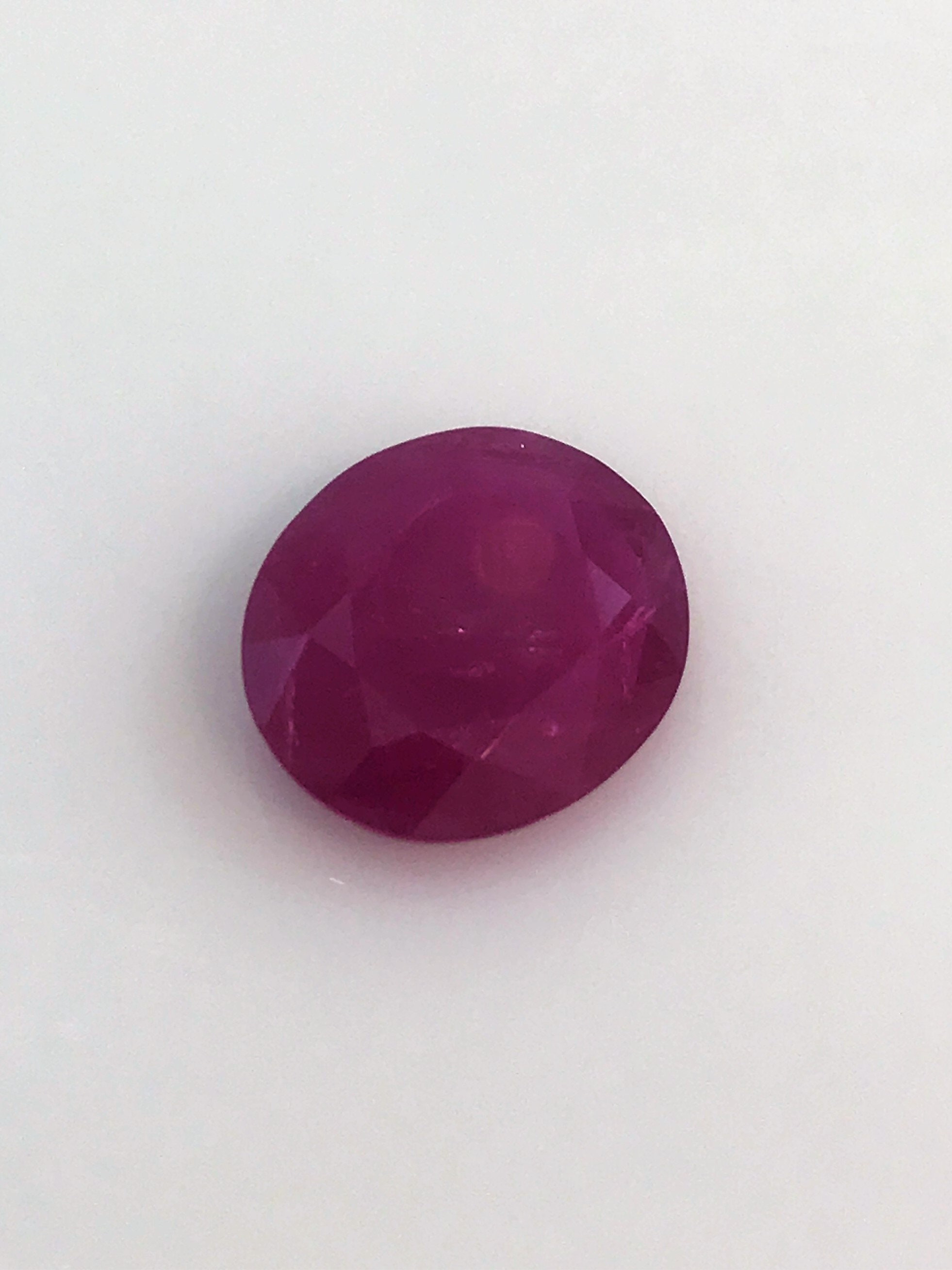 BURMESE RUBY 3.65 Carats Rich Red Color High Luster AAA - Etsy