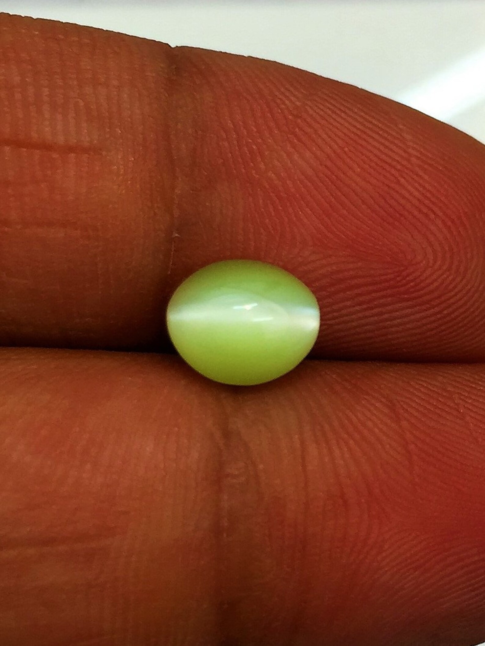 Vintage 2.88 Carats Rich Apple Green Color Sharp Eye AAA+++ Fine ...