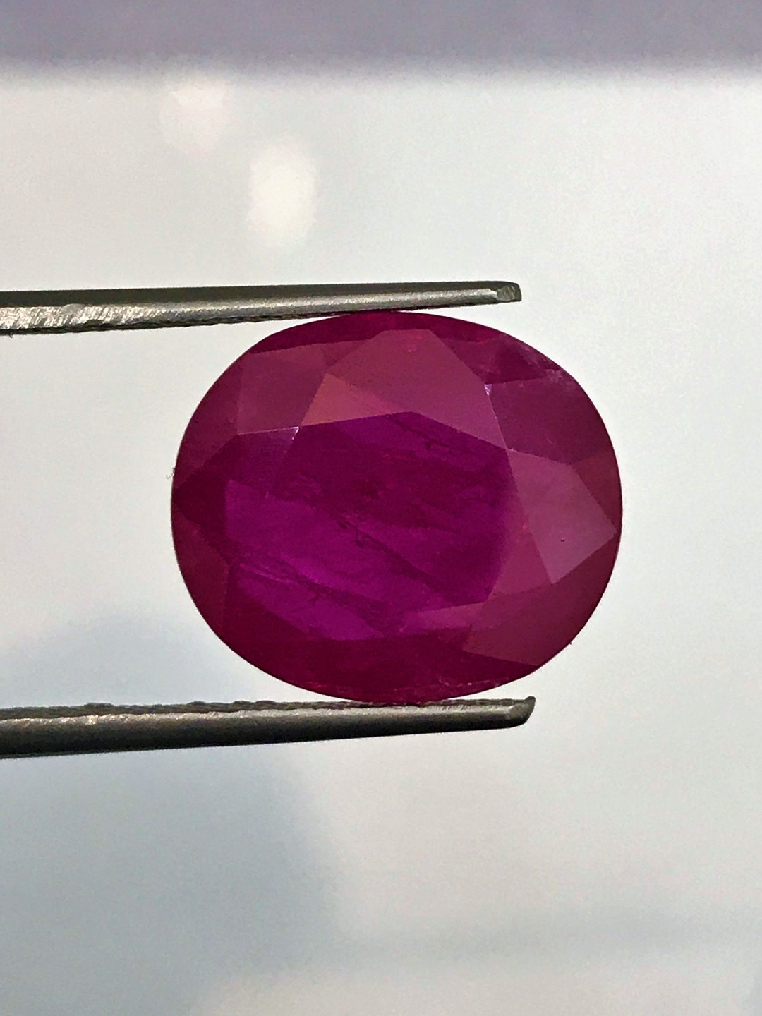 MOZAMBIQUE RUBY | 10.15 Carats Rich Pigeon's Blood Red Color High ...