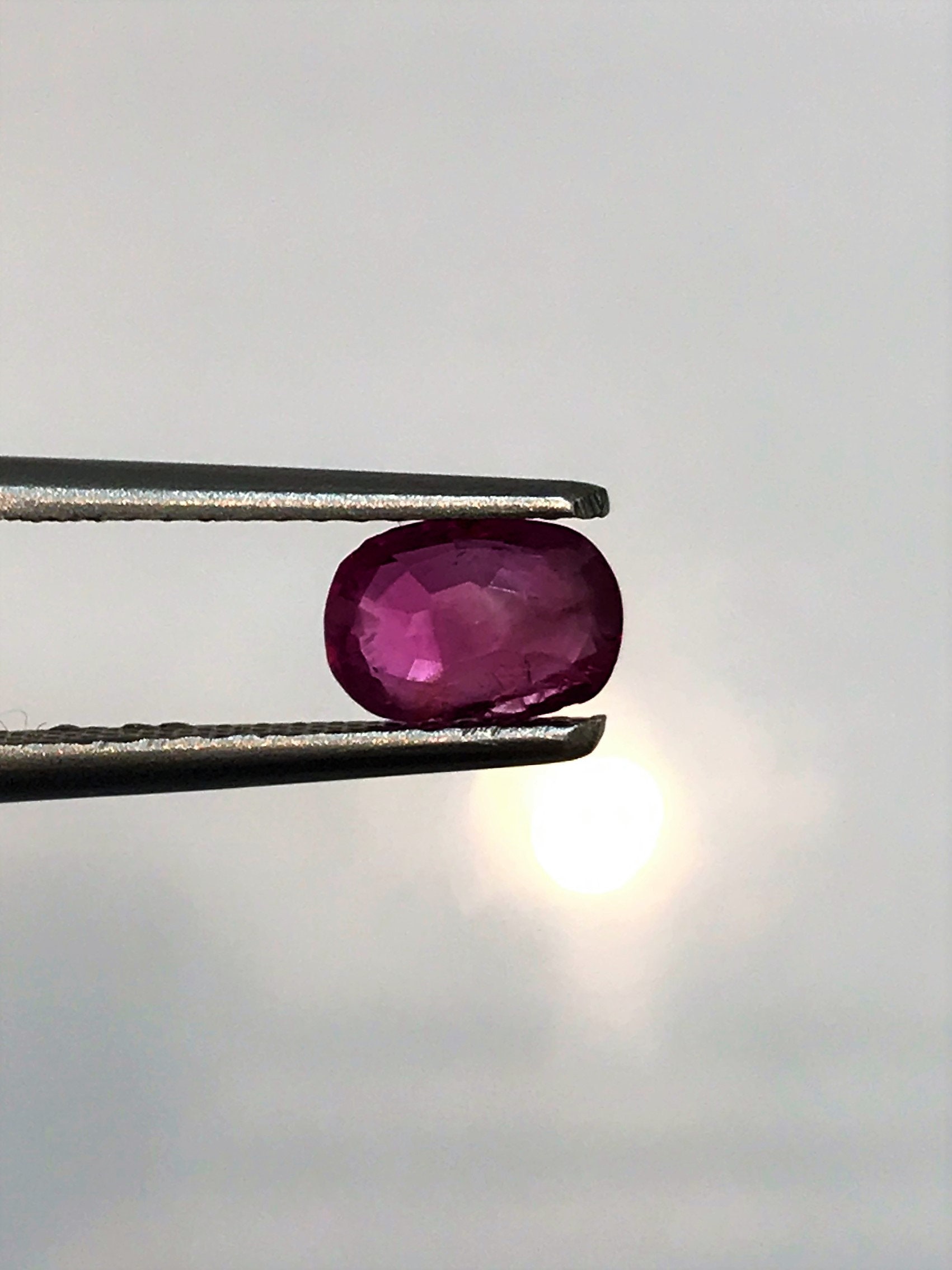 Natural BURMESE RUBY | 0.72 Carats Rich Pink Red Color High Luster AAA ...