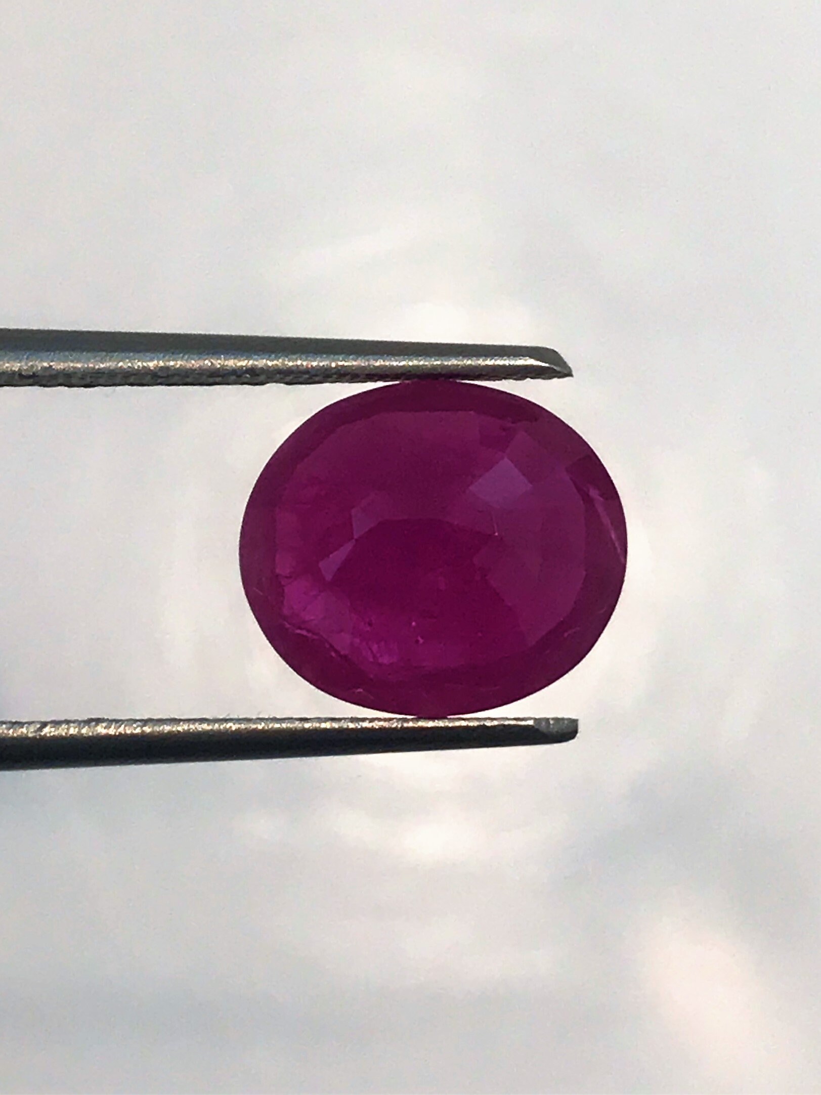 BURMESE RUBY 3.65 Carats Rich Red Color High Luster AAA - Etsy