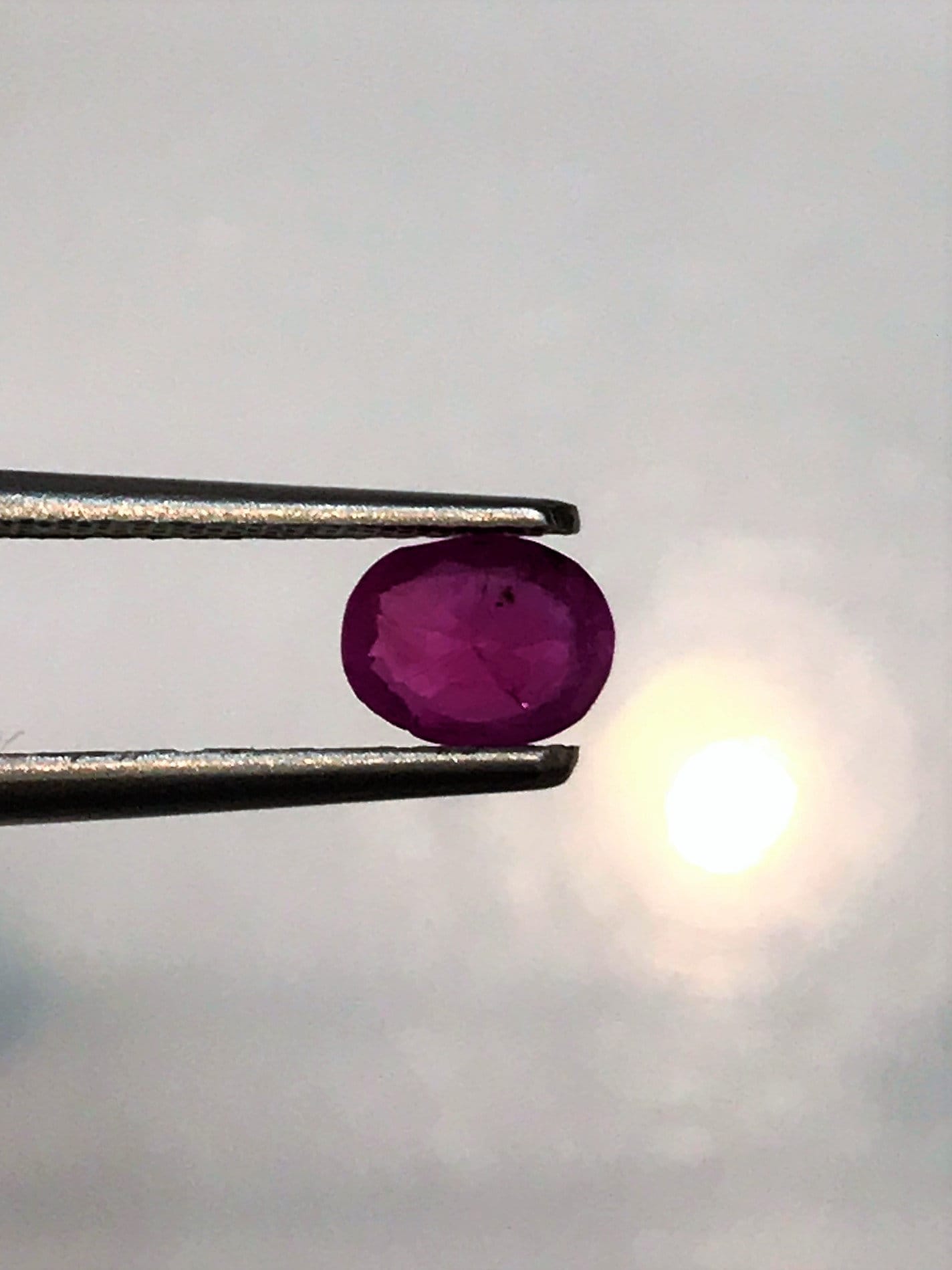 Natural BURMESE RUBY | 0.61 Carats Rich Velvet Red Color High Luster ...