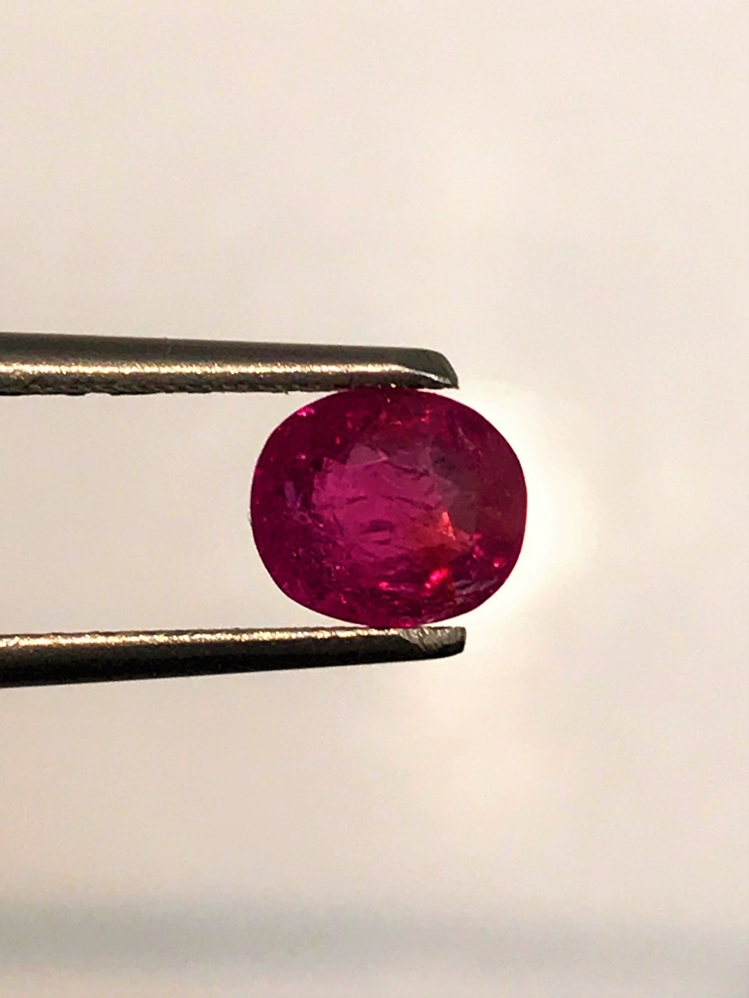 Natural BURMA RUBY | 0.96 Carats Rich Vivid Red Color Sparky Luster AAA+++ Fine Quality Natural ...