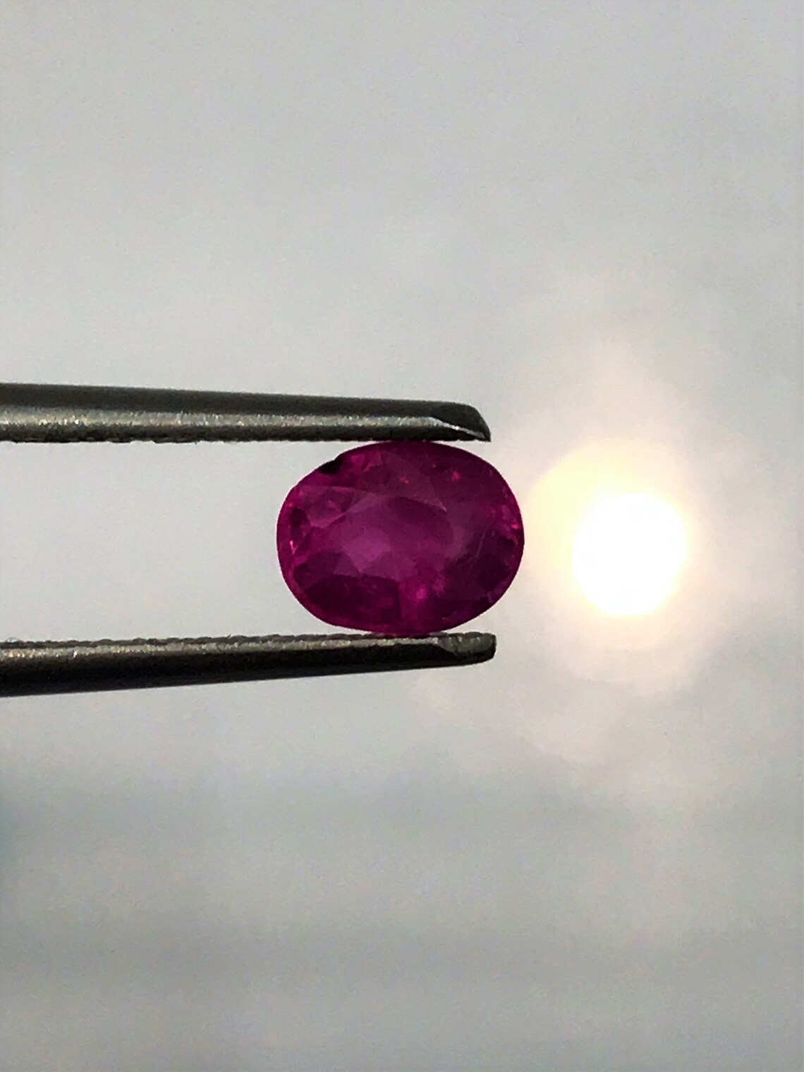 Natural BURMESE RUBY | 0.61 Carats Rich Velvet Red Color High Luster ...