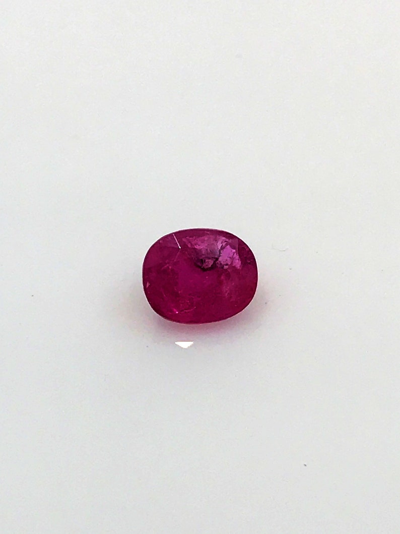 Natural BURMESE RUBY | 0.75 Carats Rich Red Color Sparky Luster AAA ...